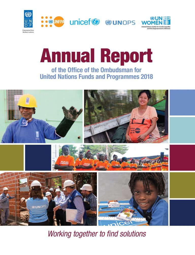 Office of the Ombudsman for United Nations Funds and ProgrammesAnnual ...